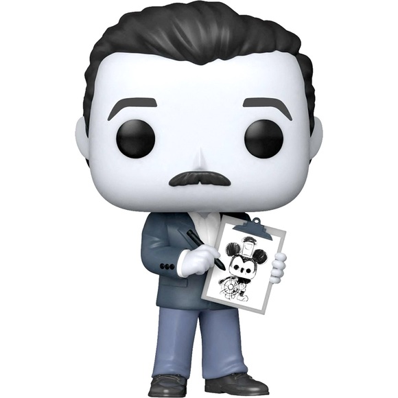 Funko | Other | Funko Pop Disney 0 Walt Disney With Drawing | Poshmark